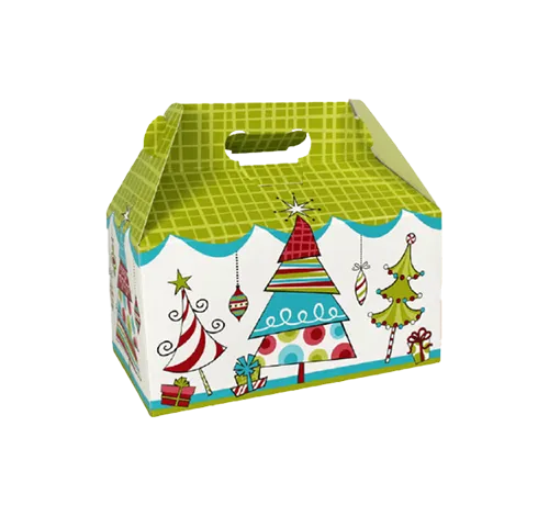Christmas Gable Boxes | Custom Christmas Gable Boxes Wholesale