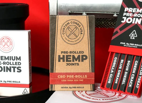 Hemp Pre-Roll Boxes | Custom Hemp Pre-Roll Packaging Boxes