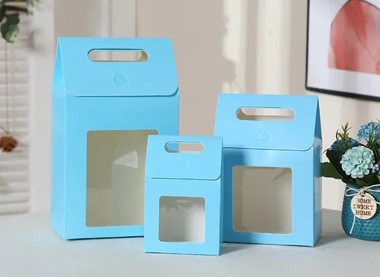 Kraft Paper Window Boxes | Custom Kraft Paper Window Boxes Wholesale