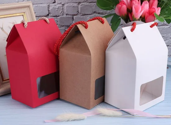 Kraft Paper Window Boxes | Custom Kraft Paper Window Boxes Wholesale