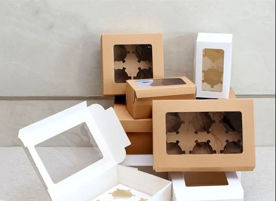Kraft Window Boxes | Custom Kraft Window Boxes Wholesale