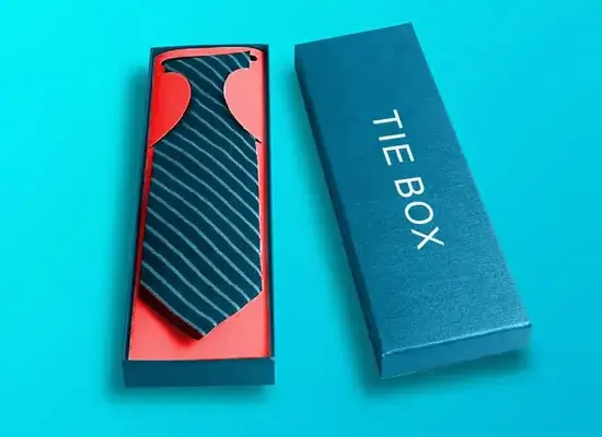 Custom Tie Boxes | Tie Packaging Boxes Wholesale