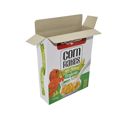 Corn Flakes Cereal Boxes | Custom Corn Flakes Cereal Packaging Boxes