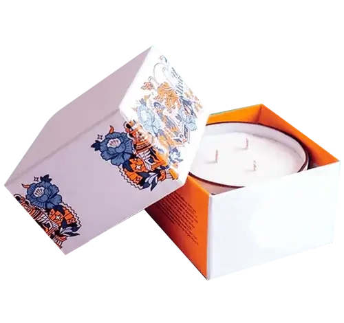 Two Piece Candle Boxes | Custom Two Piece Candle Packaging Boxes